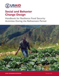 Social and Behavior Change Design: Handbook for Resilience Food ...